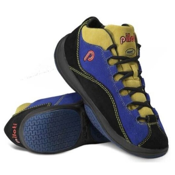 Piloti | Shoes | Piloti Racing Shoes Mens 7 Dtm Driving Blue Yellow ...